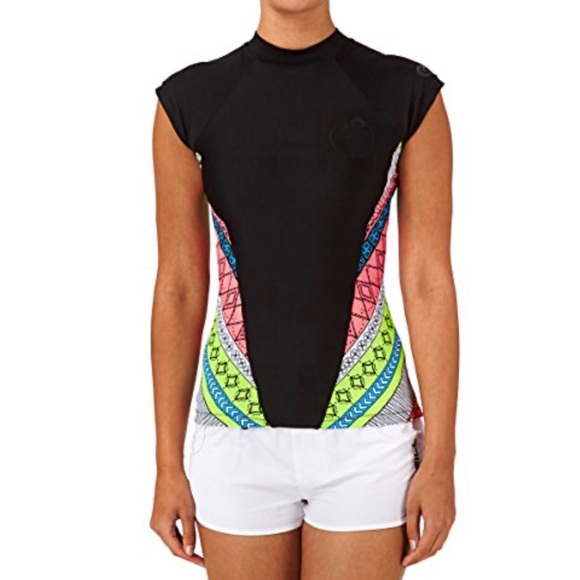 Rip Curl | Swim | Rip Curl Rash Guard Surf Short Sleeve Uv Rash Vest ...